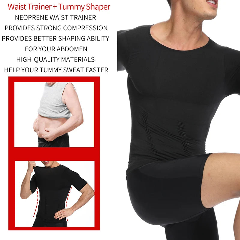 Men Slimming Body Shaper Belly Control Shapewear Man Shapers – Fey Aura